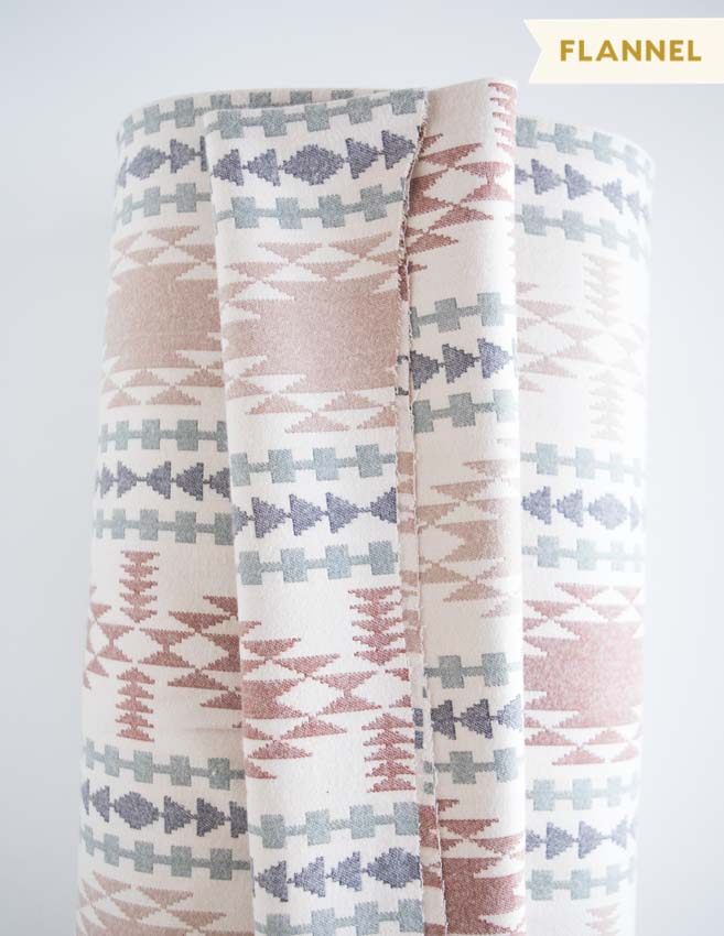 Taos Flannel for Warm Southwestern Quilt Backings | Cottoneer Fabrics
