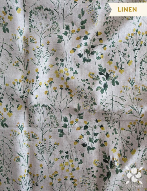 Linen Fabric for Clothing & Home Decor at Cottoneer Fabrics