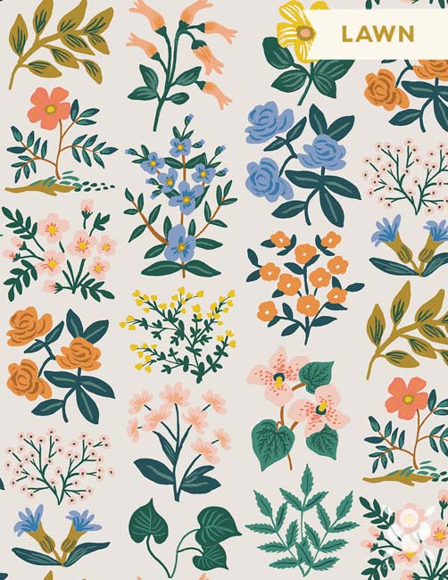 Rifle Paper Co Fabric Available at Cottoneer Fabrics!
