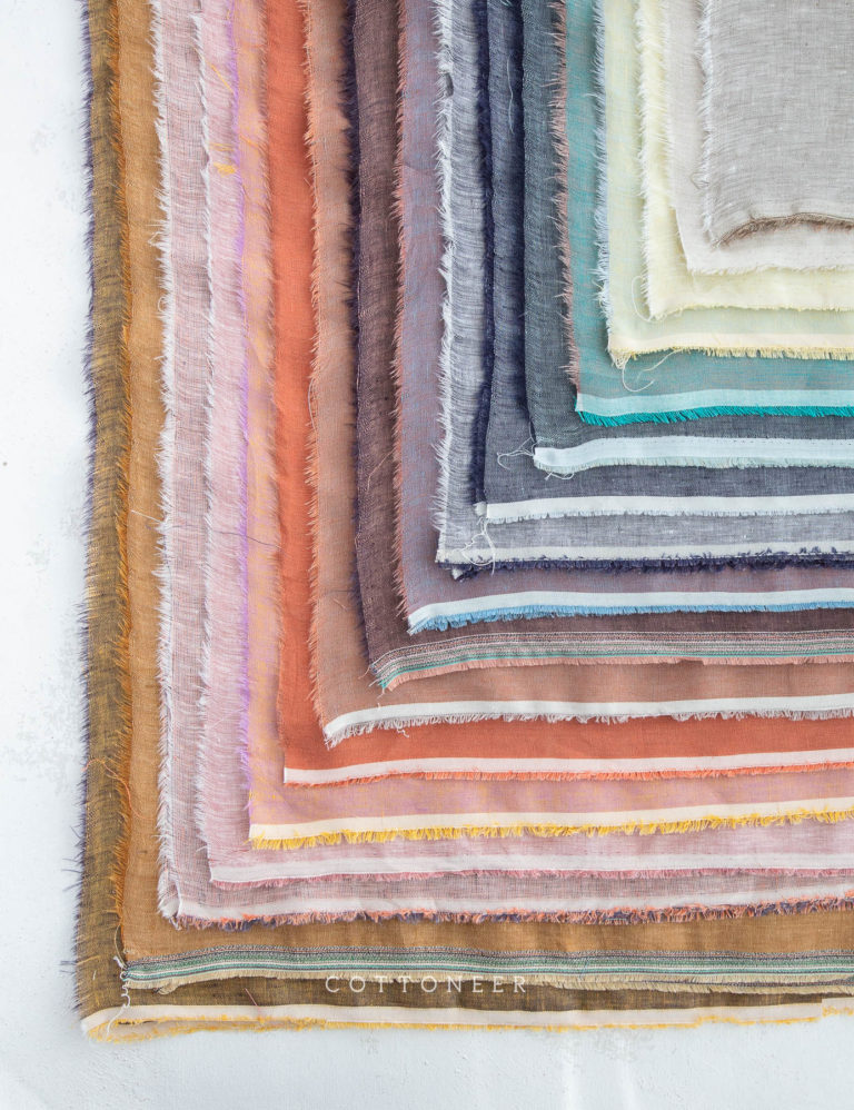 Linen Fabric for Clothing & Home Decor at Cottoneer Fabrics