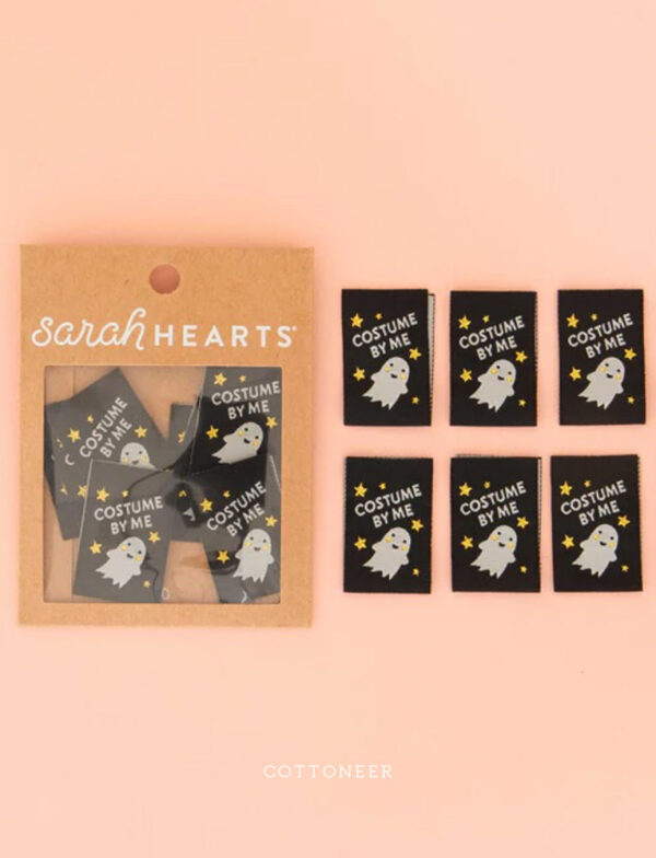 Costume by Me Halloween Labels by Sarah Hearts | Pack of 8 - Cottoneer ...