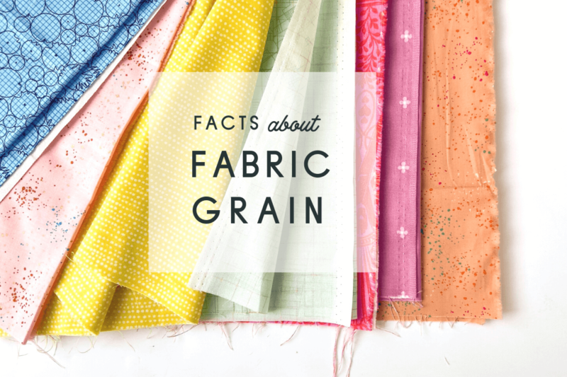 Facts About Fabric Grain - Cottoneer Fabrics