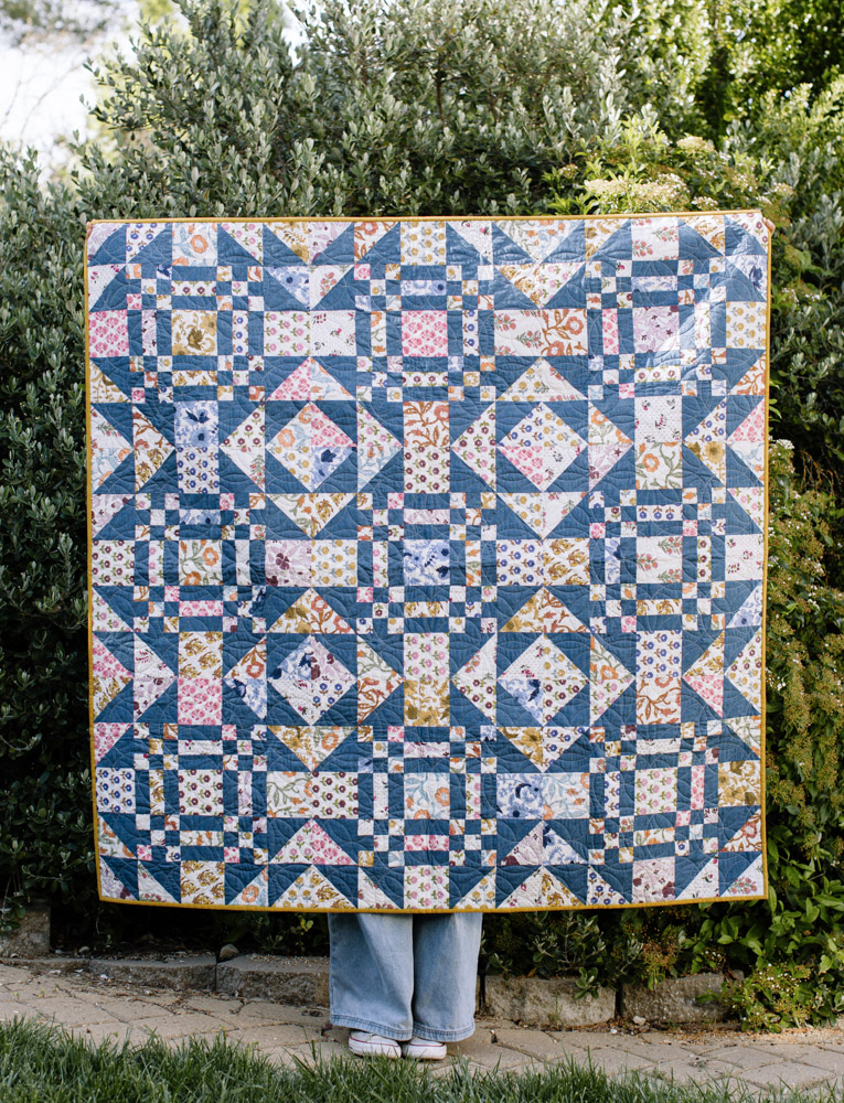 Indian Block Prints Gables Quilt Kit by Penelope Handmade - Cottoneer ...