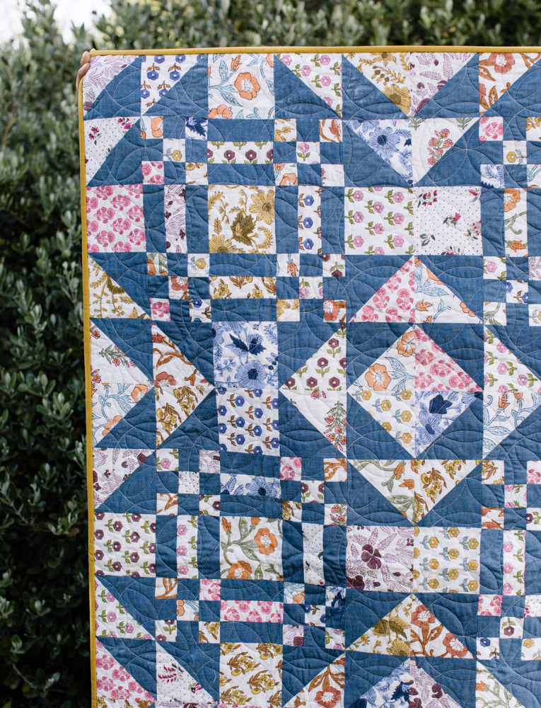Indian Block Prints Gables Quilt Kit by Penelope Handmade - Cottoneer ...
