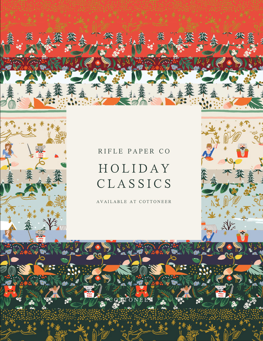 Holiday Classics by Rifle Paper Co - Cottoneer Fabrics