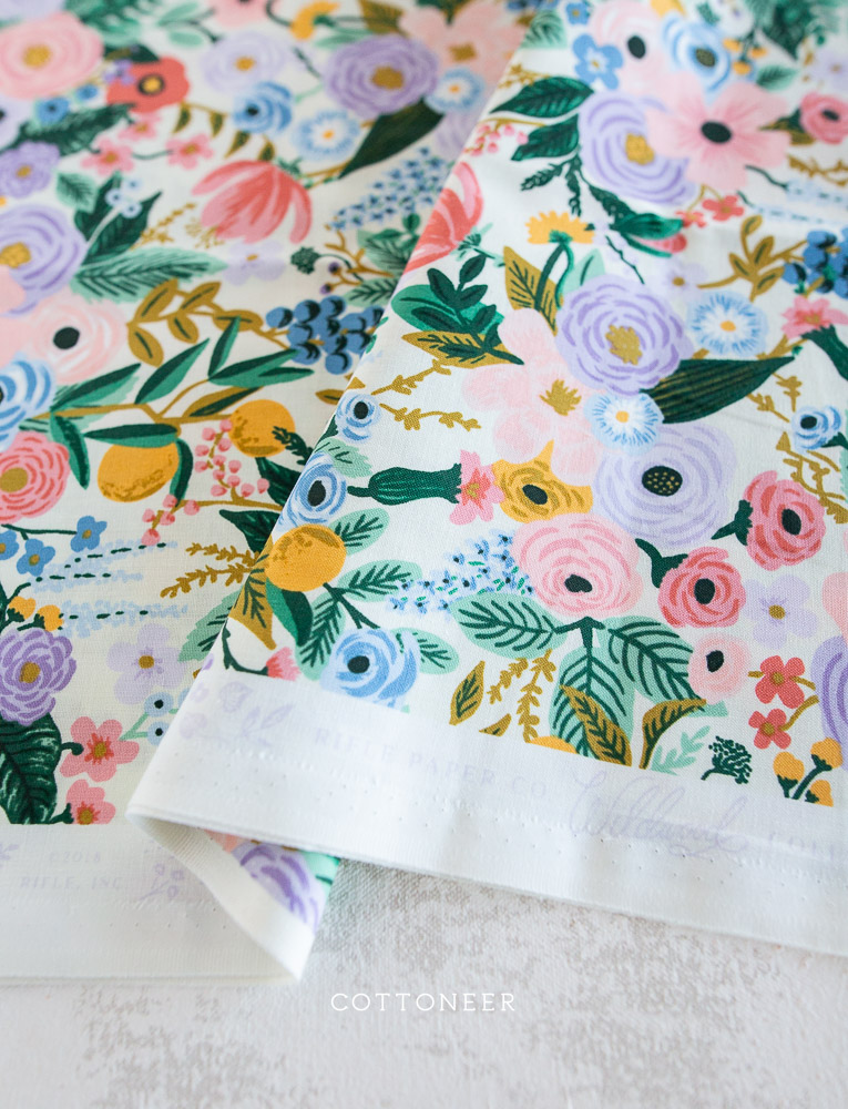 Rifle Paper Co Fabric Available at Cottoneer Fabrics!