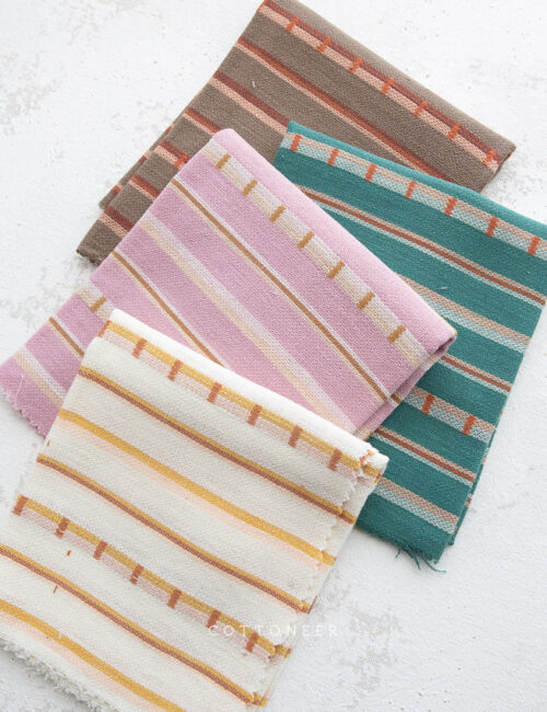 Ladder Stripe in Mushroom | Monarch Grove by Fableism Supply Co ...