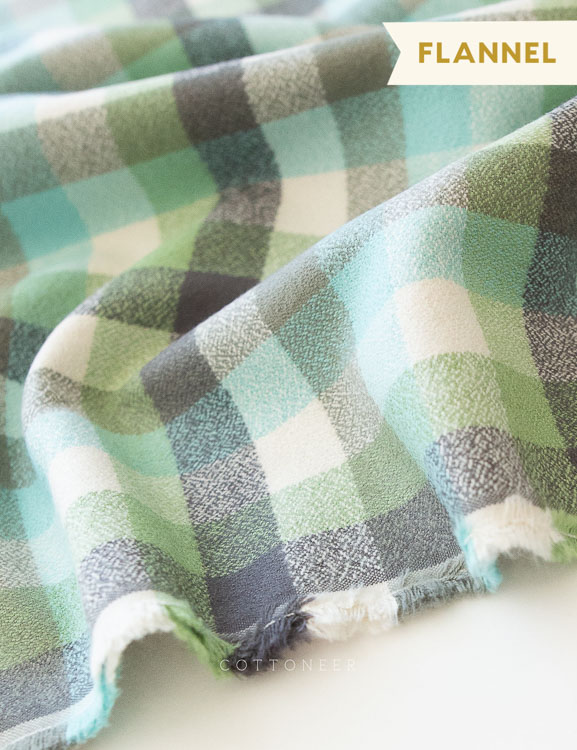 Flannel & Minky Fabric for Warm Sewing Projects | Cottoneer Fabrics
