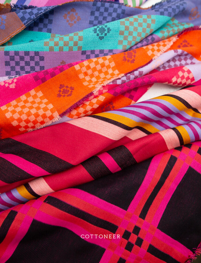 Your Move in Chocolate | Narrative Jacquard by Anna Maria - Cottoneer ...