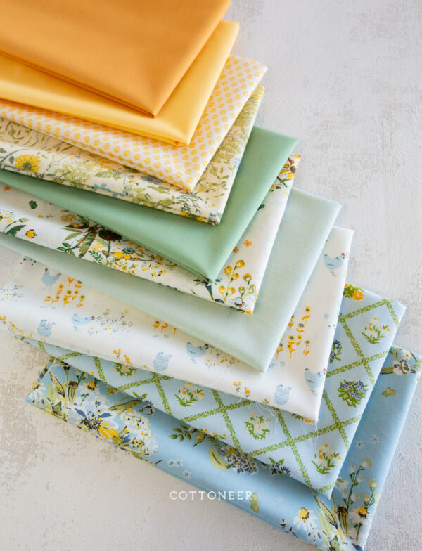 Potager | Cottoneer Bundle | 10 Total - Cottoneer Fabrics