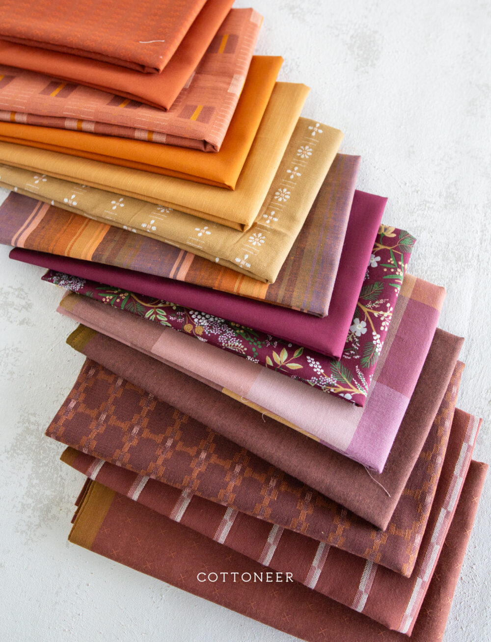 Color Coordinated Fabric Bundles & Quilt Kits | Cottoneer Fabrics