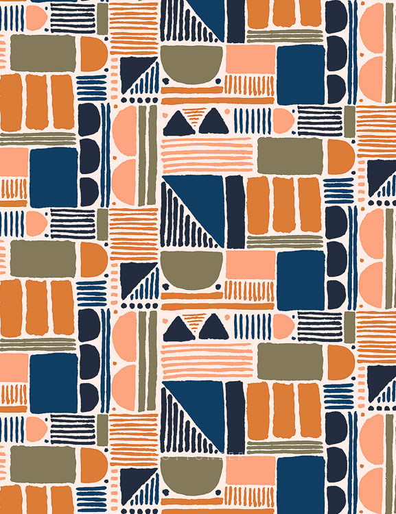 Feel The Void by Alex Roda for Cotton and Steel Fabrics - Cottoneer Fabrics