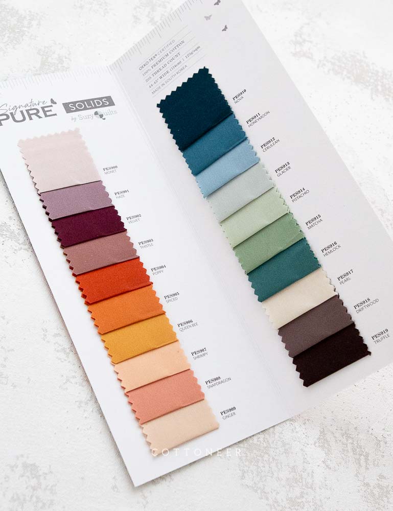 Pure Solids by Art Gallery Fabrics - Cottoneer Fabrics