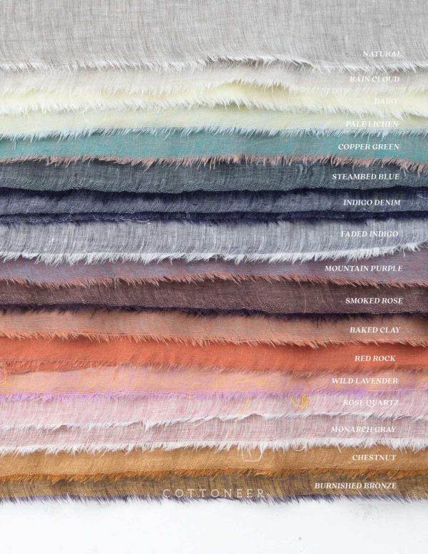 Linen Fabric for Clothing & Home Decor at Cottoneer Fabrics