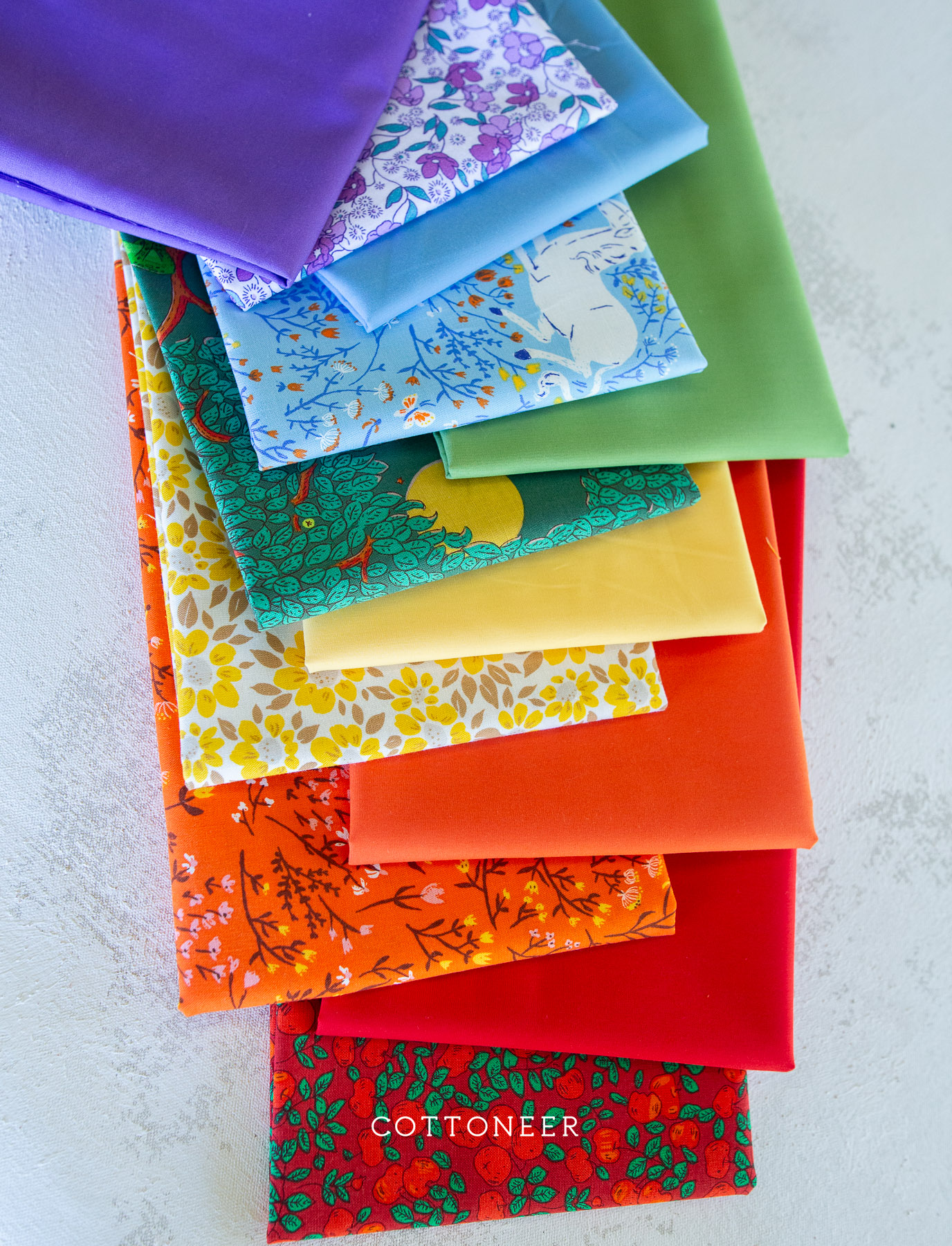 Color Coordinated Fabric Bundles & Quilt Kits | Cottoneer Fabrics