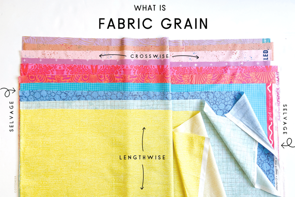 Facts About Fabric Grain - Cottoneer Fabrics